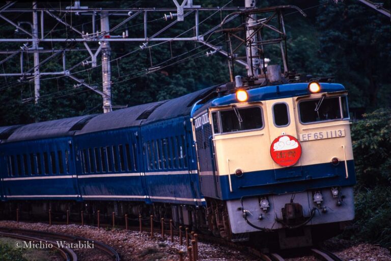 EF65「寝台特急出雲」根府川～早川（1998.6.1） - ビバトレインどっとこむ
