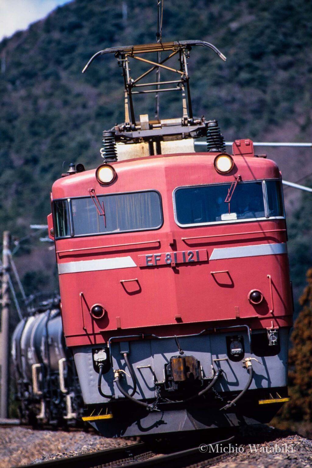 EF81「貨物」敦賀～新疋田（1997.3.17） - ビバトレインどっとこむ